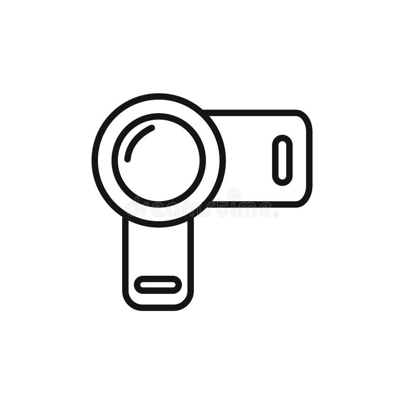 Handy Cam Icon Vector Set Collection for Web Stock Illustration ...