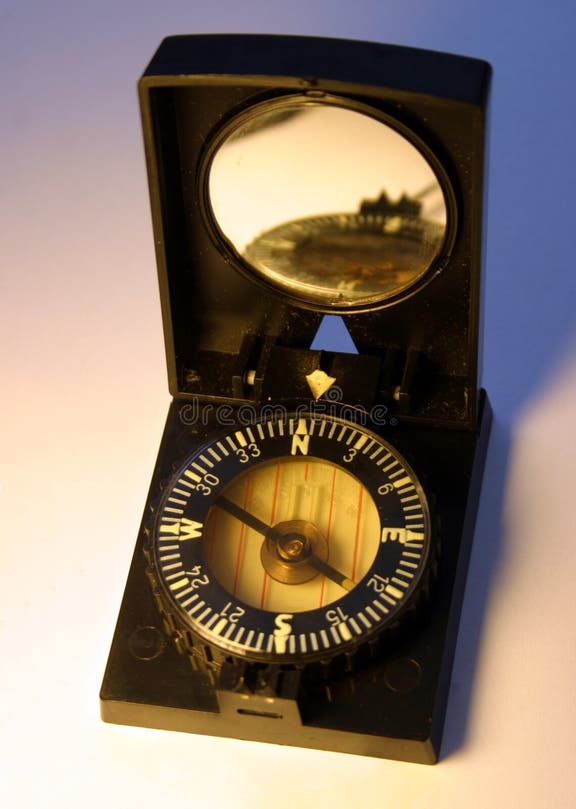 Handy compass stock photo. Image of south, poles, pole, lost - 58376