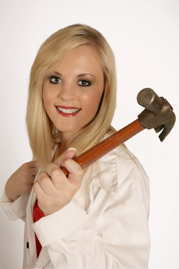 Handy Lady stock image. Image of preparing, female, woman - 2007955