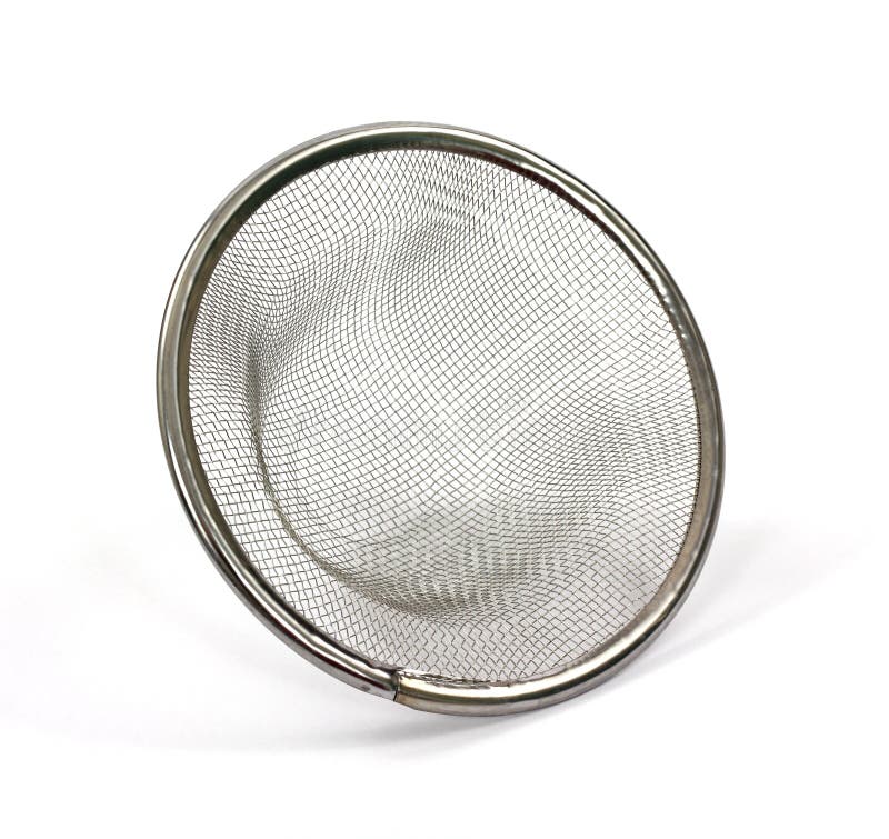 Handy Mesh Sink Strainer stock image. Image of mesh, background - 19060629