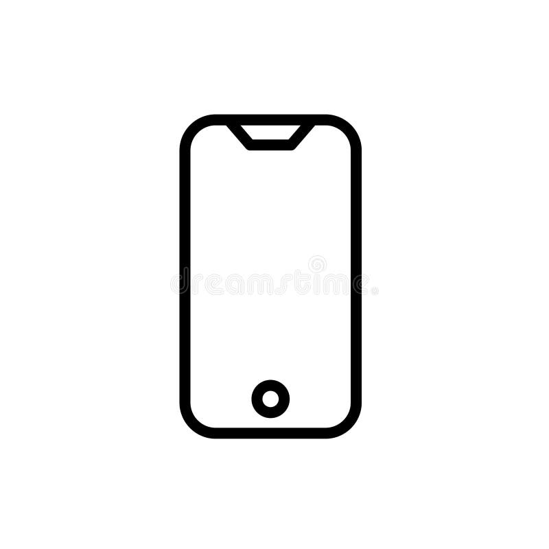 Handy-Symbol Viktor-Design vektor abbildung. Illustration von ikone ...