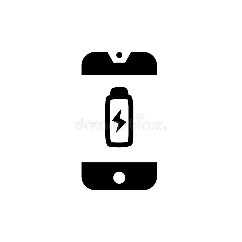 Handy-Symbol Viktor-Design vektor abbildung. Illustration von handy ...