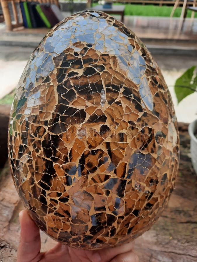 Handycraft Made from Ceramic Stock Image - Image of leaf, carving ...