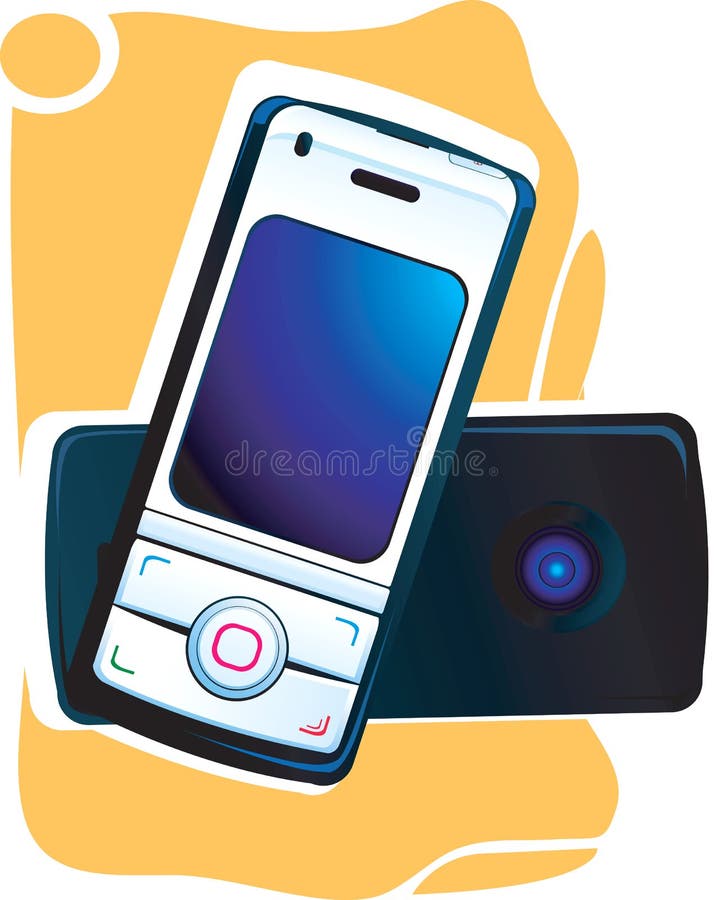 Handy vektor abbildung. Illustration von silber, mann - 3564761