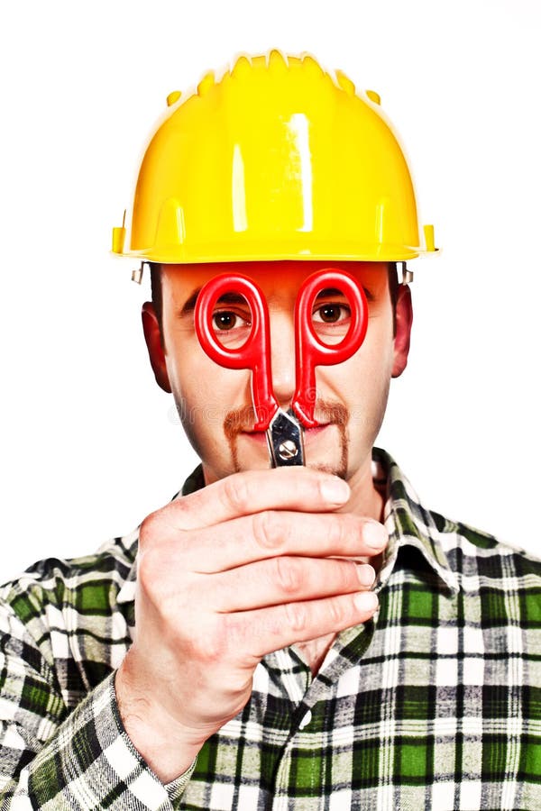 Handyman stock image. Image of labor, handsome, carpenter - 21386381