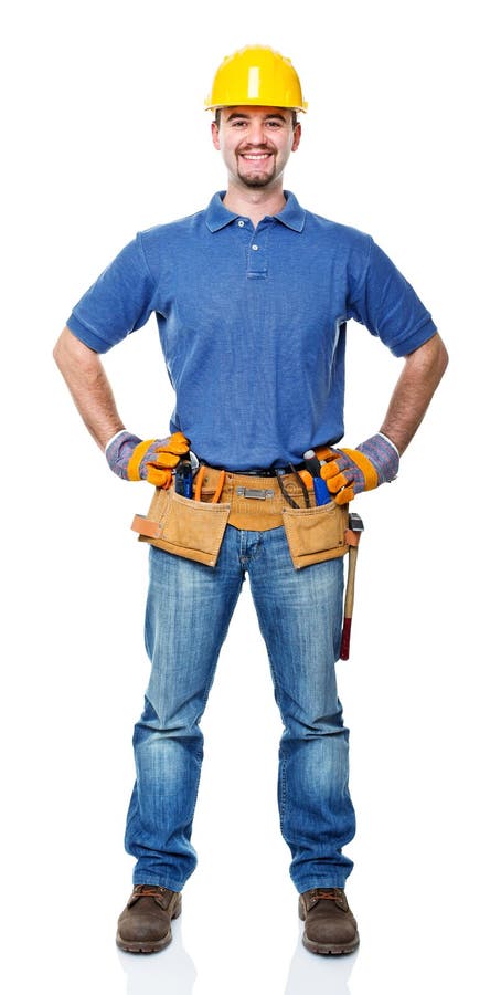 Tool Man - Serious stock image. Image of collar, foreman - 146751