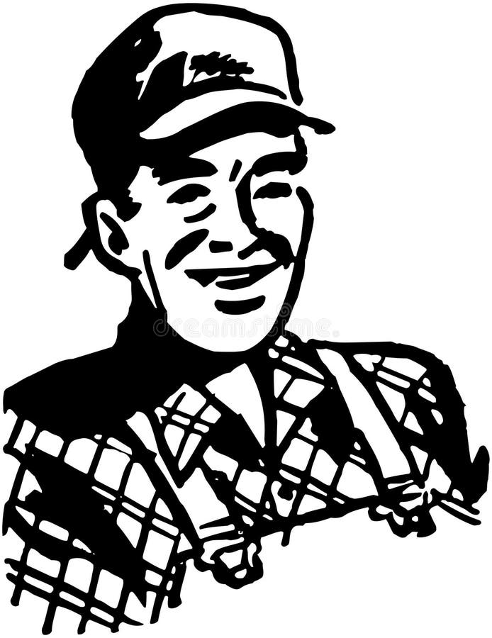 Handyman Hank stock vector. Illustration of trades, tools - 42097512