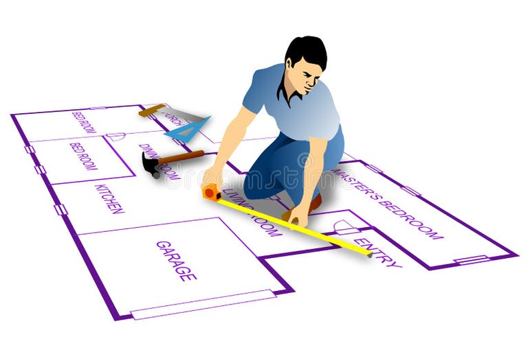 Measuring Contractor Stock Illustrations – 1,431 Measuring Contractor ...