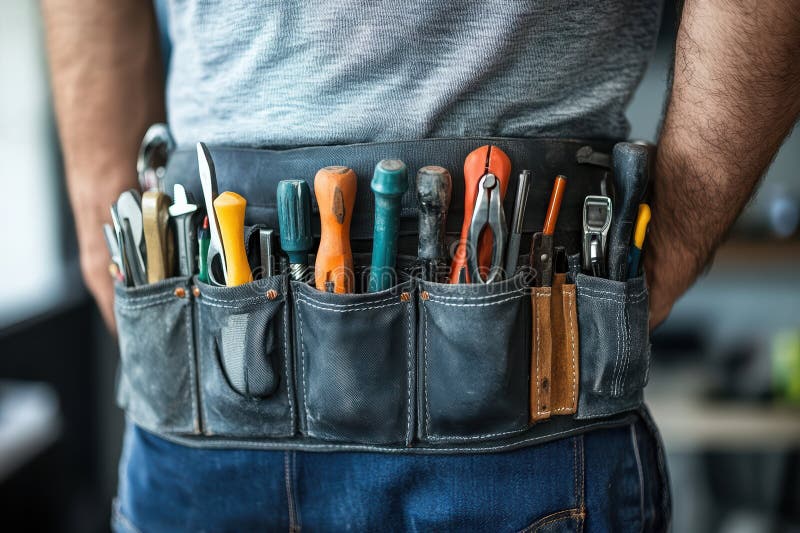 Handyman Skilled in Multiple Trades with a Variety of Tools Ready for ...