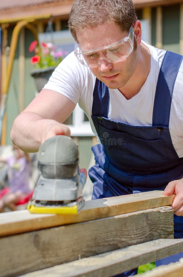 Handyman stock image. Image of outdoors, carpentry, board - 32575127