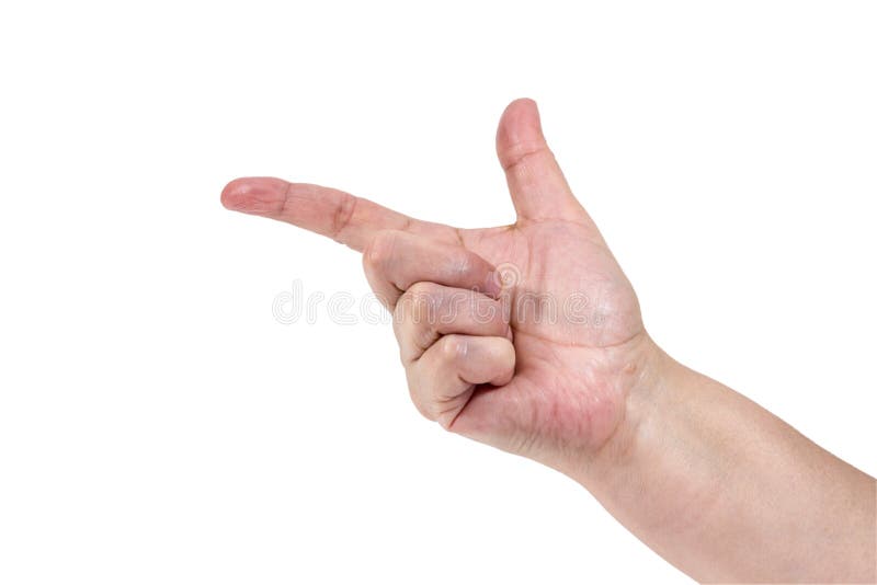 Handzeichen - Show stockbild. Bild von frau, leute, altern - 90001487