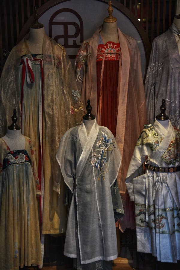 Hanfu stock image. Image of clothes, designs, patterns - 234829369