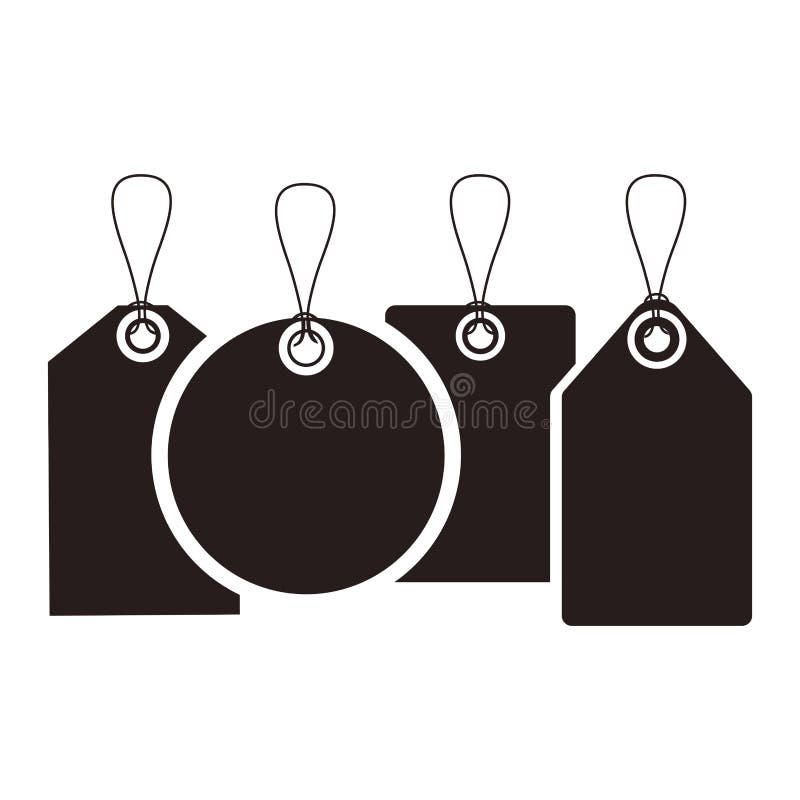 Hang label design stock illustration. Illustration of banner - 81476056