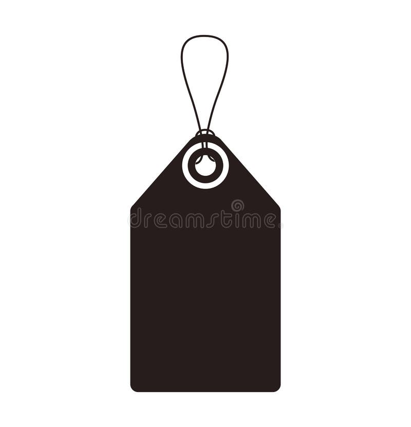 Hang label design stock illustration. Illustration of style - 81477224
