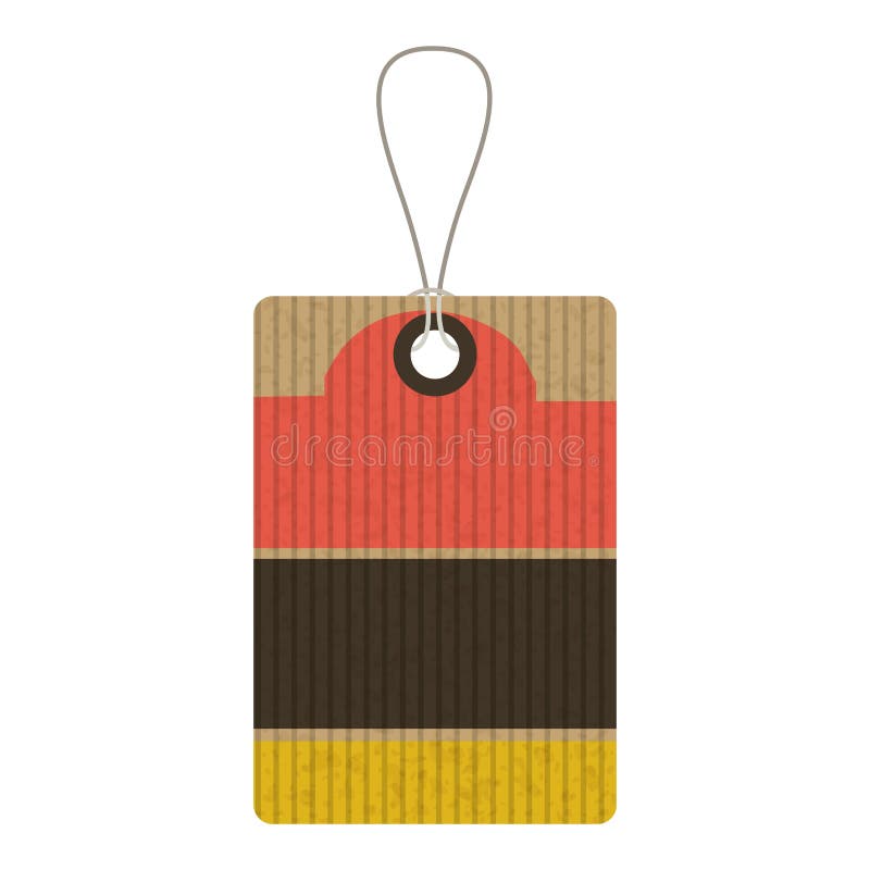 Hang label design stock illustration. Illustration of quality - 81486068