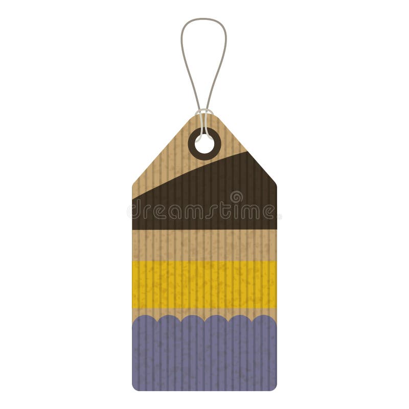 Hang label design stock illustration. Illustration of quality - 81486255