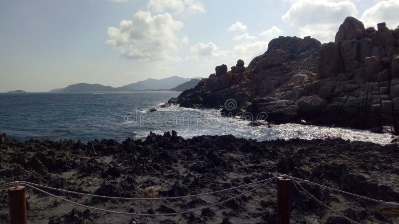 Hang Rai Cave stock image. Image of cave, beach, hangraicave - 111416545