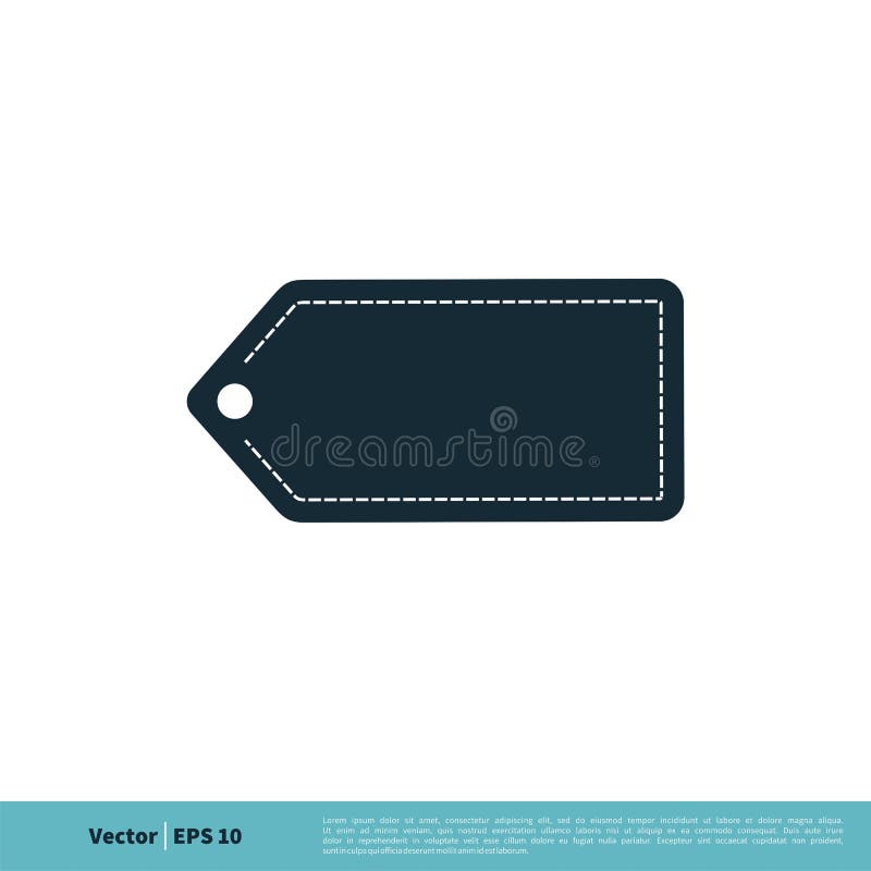 Hang Tag Icon Vector Template Illustration Design. Vector EPS 10 Stock ...