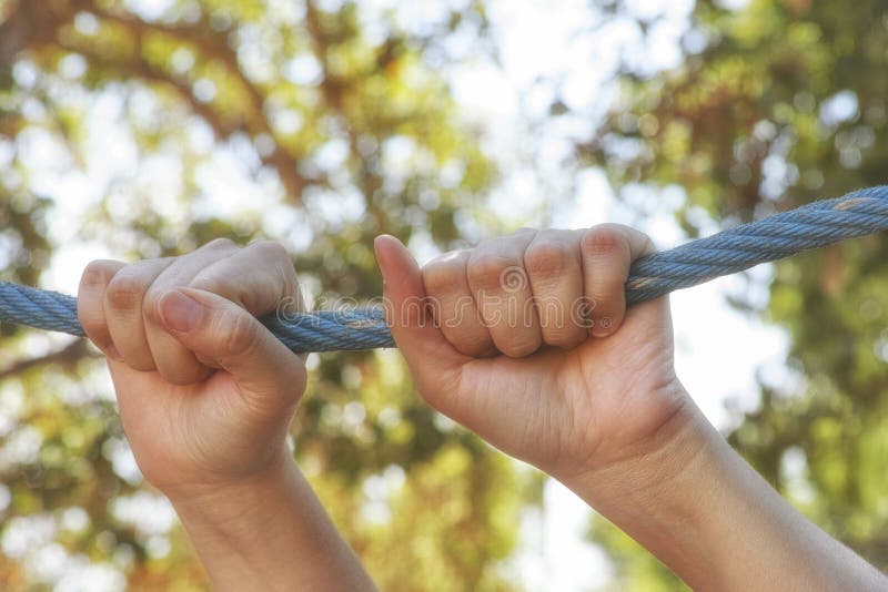 Hang in there stock photo. Image of afraid, sport, high - 60612956