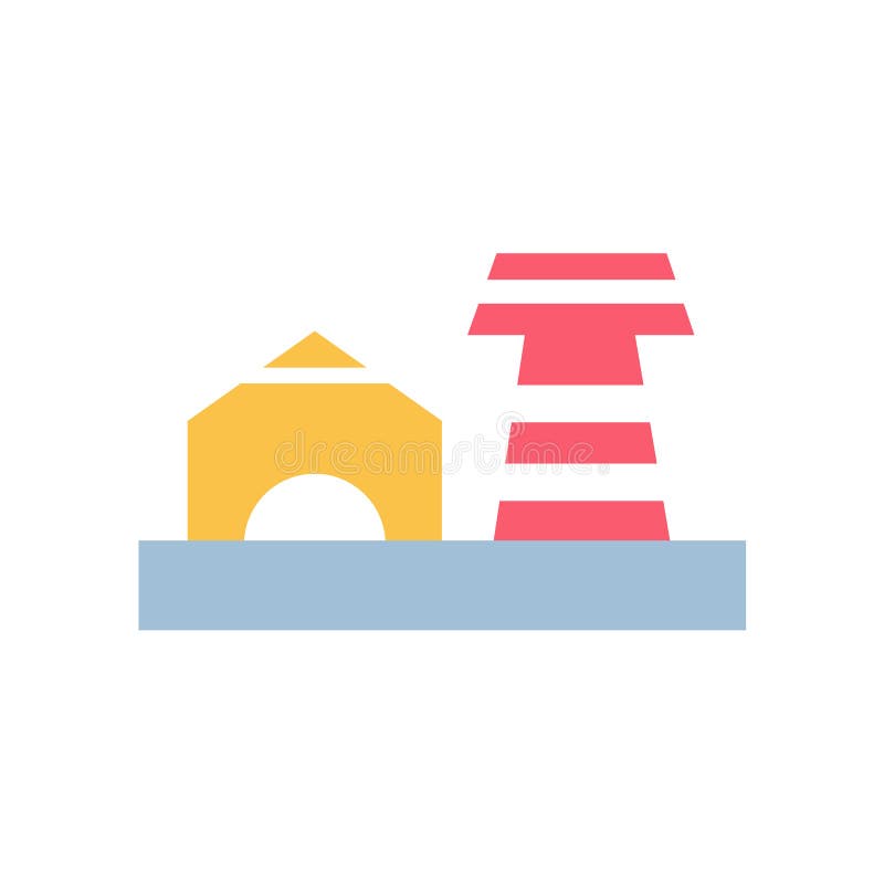 Hangar Icon Vector Sign and Symbol Isolated on White Background Stock ...