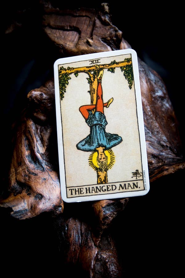 The Hanged Man Tarot Card Reflection Surrender Stand Outside the ...