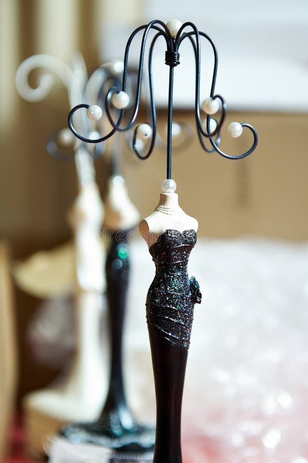 Hanger in the Form of a Female Figure Stock Image - Image of figure ...