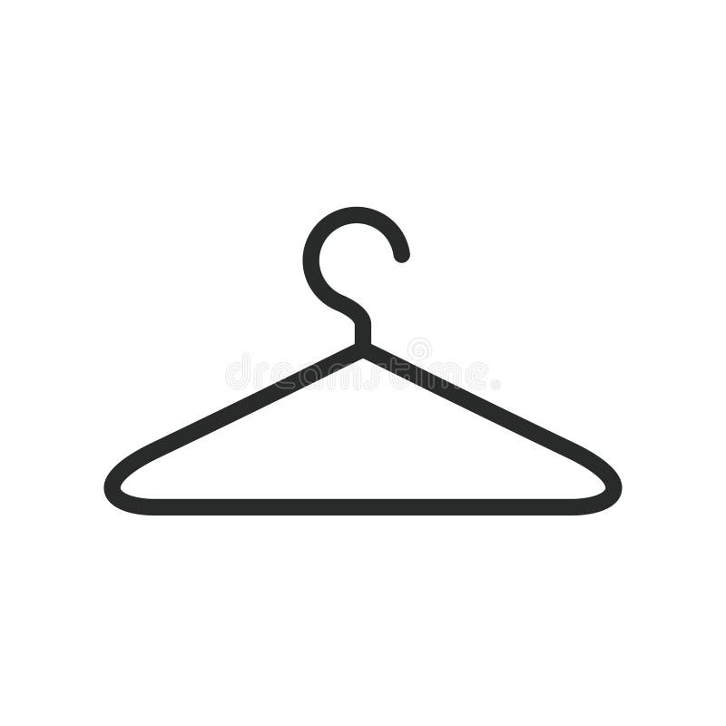 Hanger Icon Vector Design Illustration Stock Vector - Illustration of ...