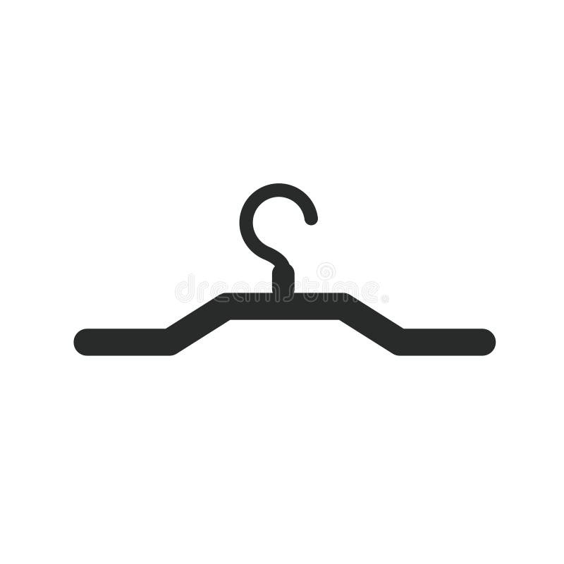 Hanger Icon Vector Design Illustration Stock Vector Illustration Of