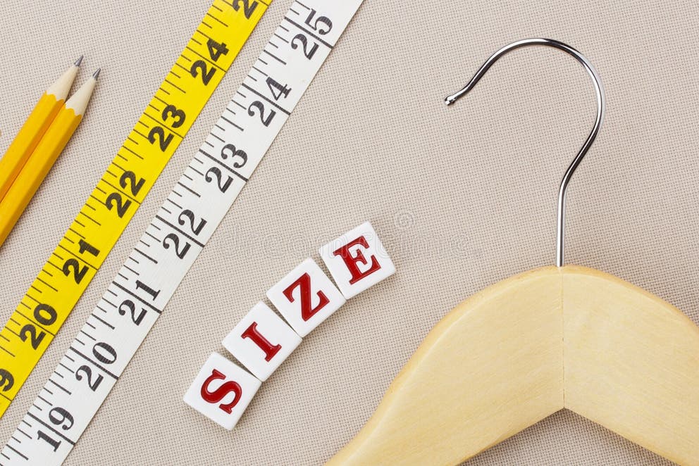 Hanger and Measuring Tape stock image. Image of ruler - 27588571