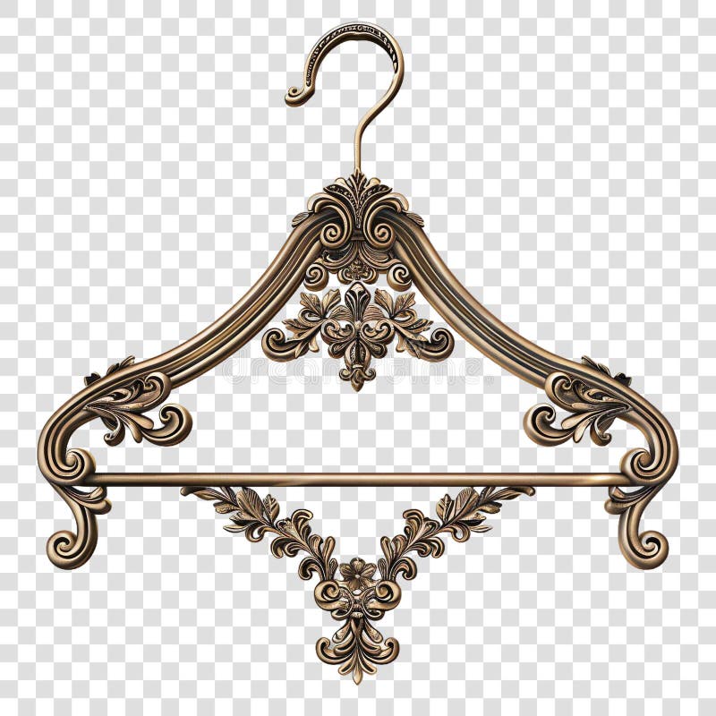 Hanger Transparent Background Realistic Element Stock Illustration ...