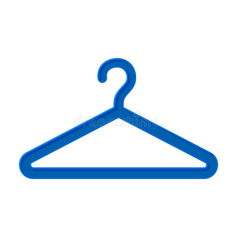 Hanger Vector Icon.Cartoon Vector Icon Isolated on White Background ...