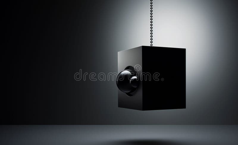 A Hanging Art Object in a Large Room of a Modern Exhibition,Generated ...