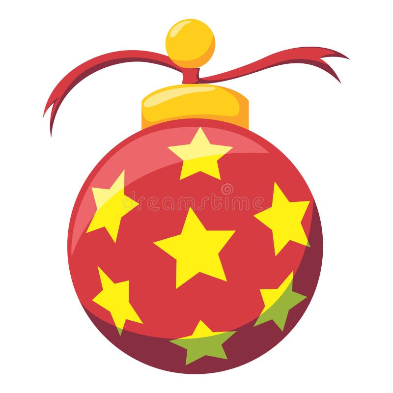 Hanging Ball. Vector Illustration Decorative Background Design Stock ...