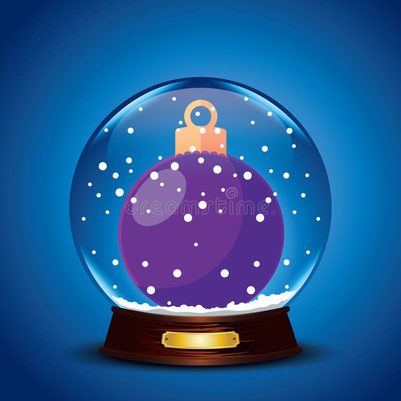 Hanging Ball. Vector Illustration Decorative Design Stock Vector ...