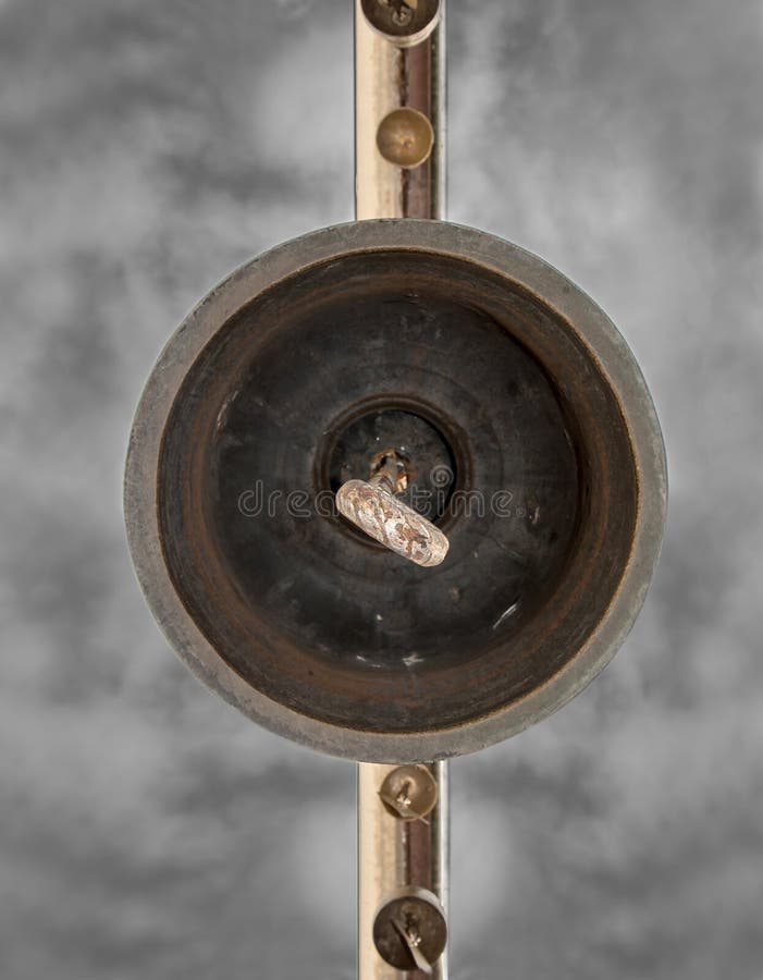 The hanging bell stock photo. Image of musical, brass - 77794726