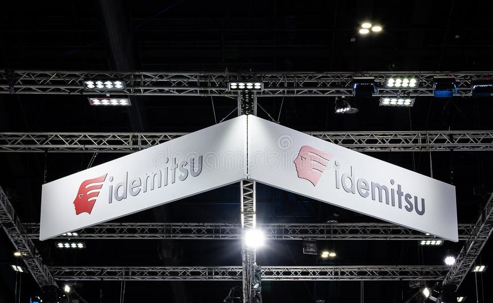 Hanging Billboard with Logo Idemitsu Editorial Photo - Image of ...