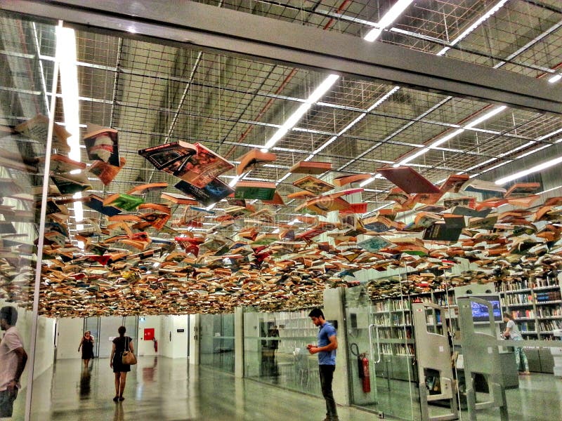 Hanging Books editorial photo. Image of library, decoration - 47529546