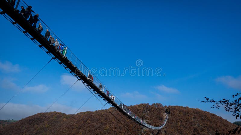 Hanging Bridge editorial photo. Image of high, bridge - 81920736