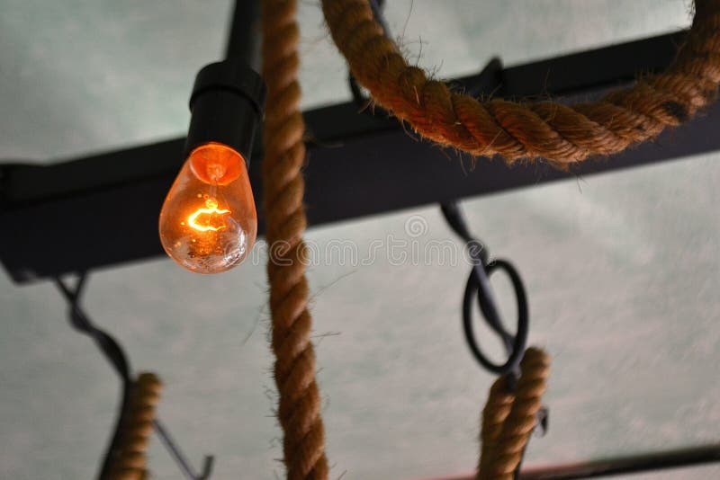 Hanging Bulbs serie stock photo. Image of hangingbulbs - 94404006