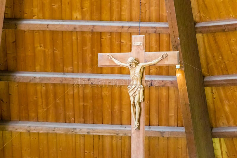 Hanging crucifixion stock image. Image of catholics - 120068885