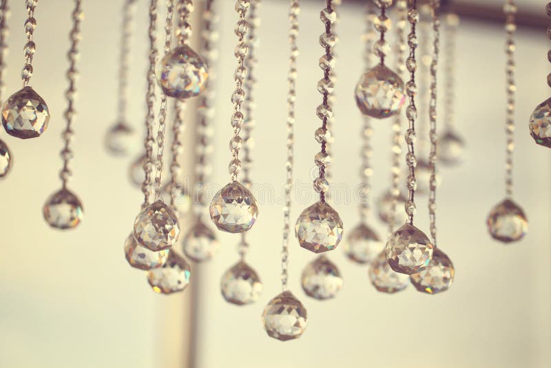 Hanging crystals stock photo. Image of electric, decor - 51021776