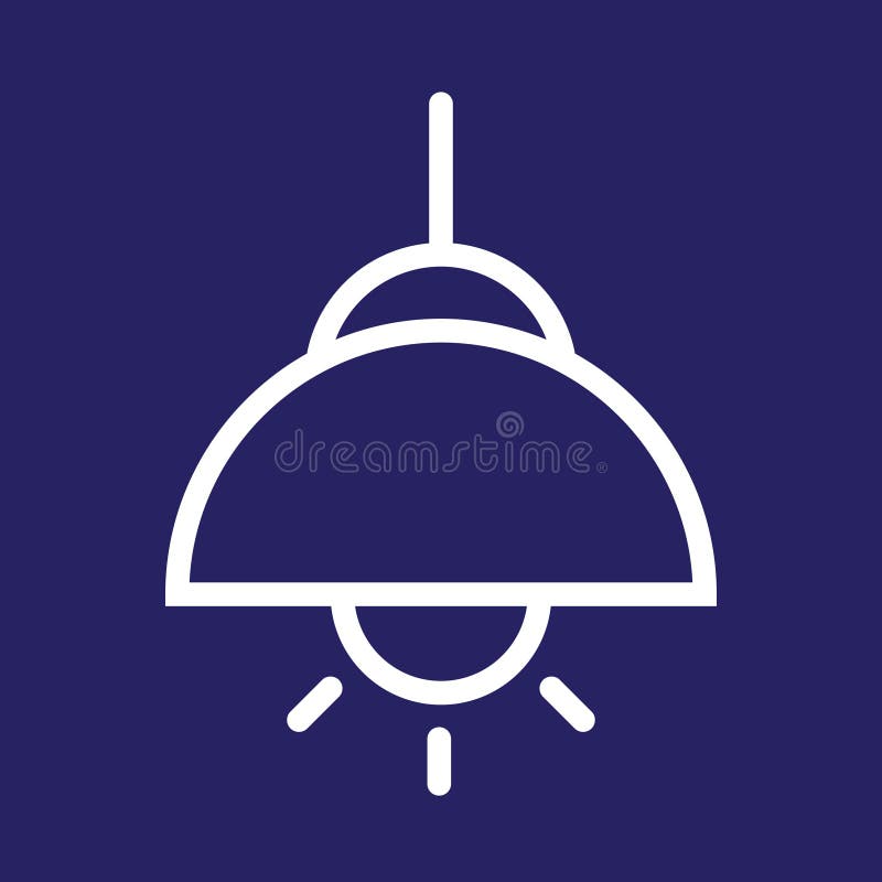 Hanging Focus Light. Vector Illustration Decorative Design Stock Vector ...