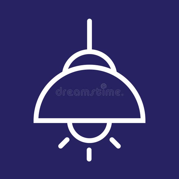 Hanging Focus Light. Vector Illustration Decorative Design Stock Vector ...