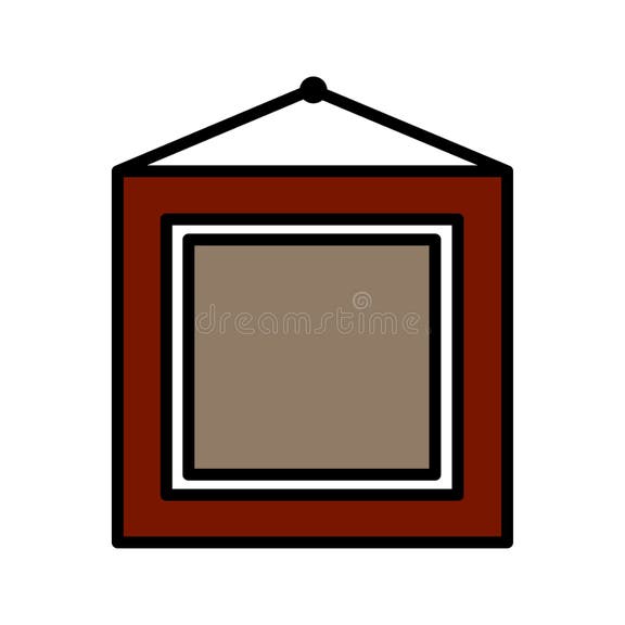Hanging Frame. Vector Illustration. Stock Image Stock Vector ...