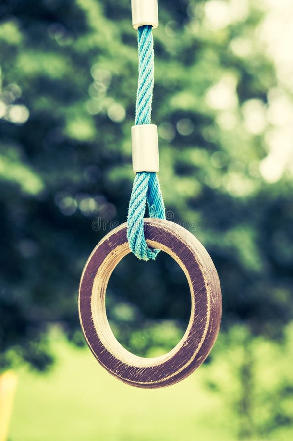 Hanging gymnastics ring stock image. Image of gymnastic - 98889503