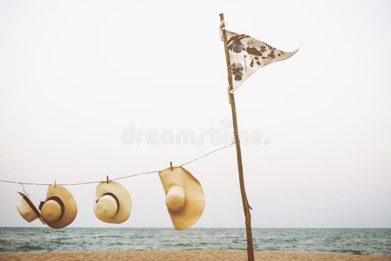 Hanging Hat Beach Coastline Concept Stock Photo - Image of peaceful ...