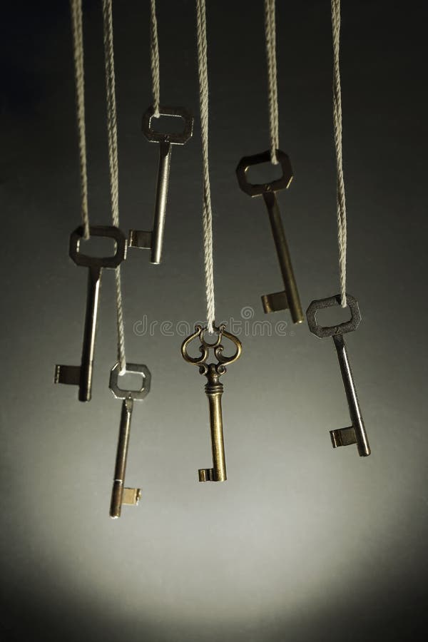 Hanging keys stock image. Image of white, selling, handing - 31525665