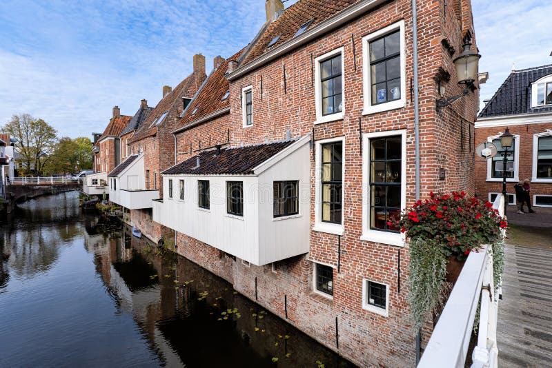 Appingedam stock image. Image of city, canal, sightseeing - 260338829
