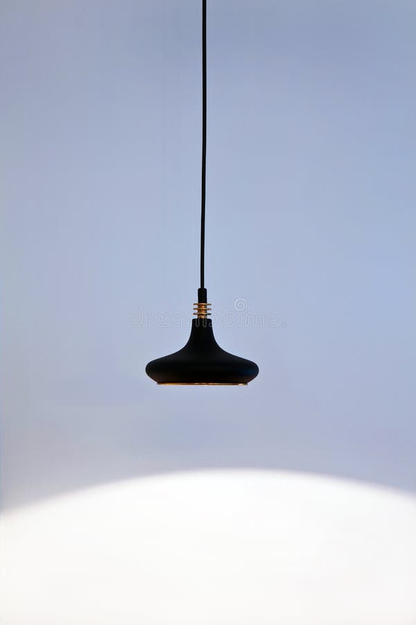 Hanging Lamp stock photo. Image of bulb, cable, comfort - 28308564
