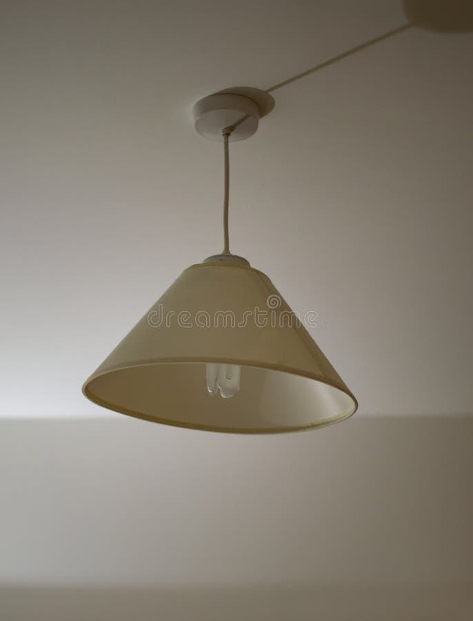 Hanging Lamp from Ceiling in the Room Stock Photo - Image of decorate ...